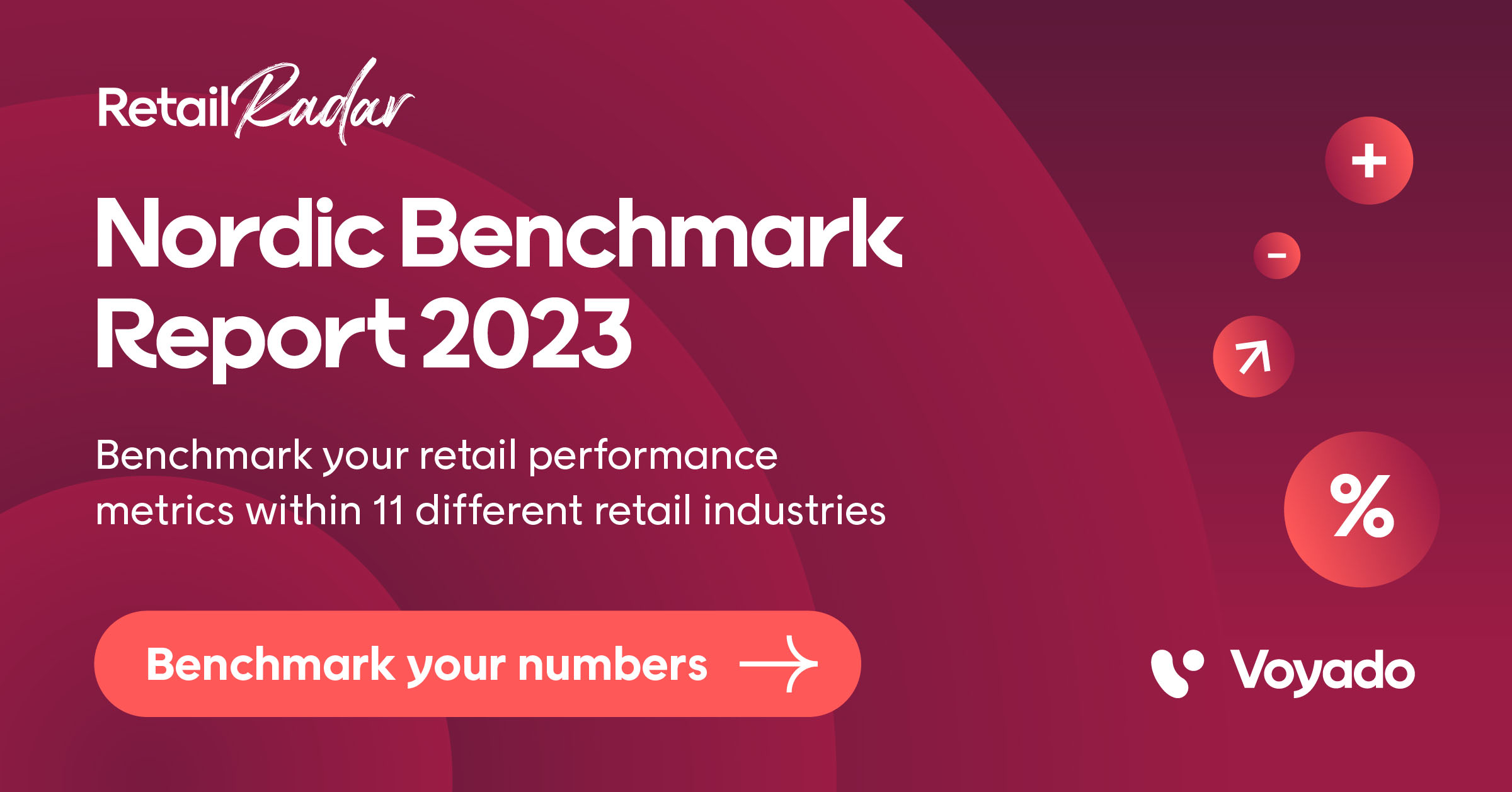 Benchmark your key retail metrics against other peer colleagues