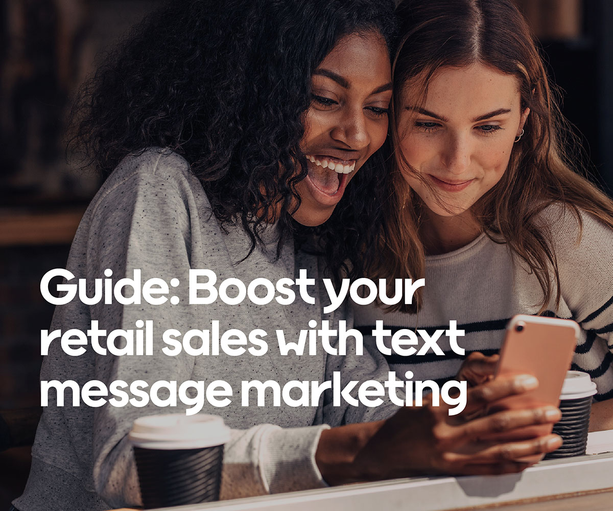 Retail text message marketing